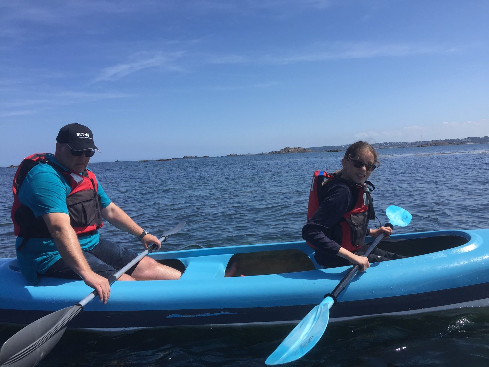 sortie en kayak le lond de l'Île Callot sous un soleil radieux - Villa ...